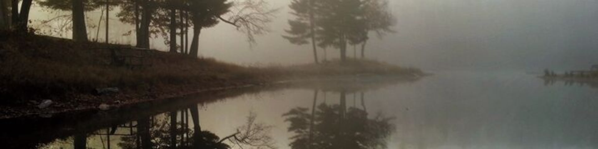 Early morning fog on a glacial lake at Canoe Bay, Wisconsin.
#Wisconsin #USA #travel
