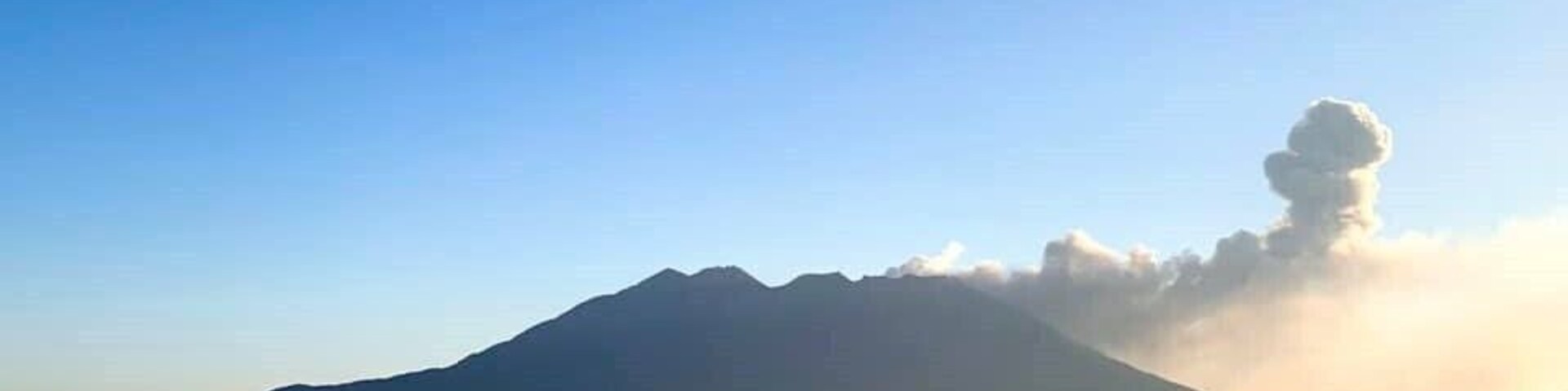Mt.SAKURAJIMA in Kagoshima Japan.
It's still active volcano.