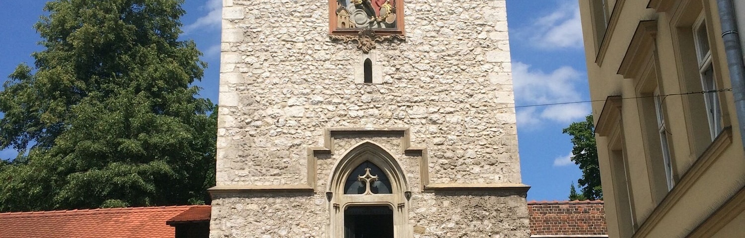 Brama Floriańska w Krakowie.