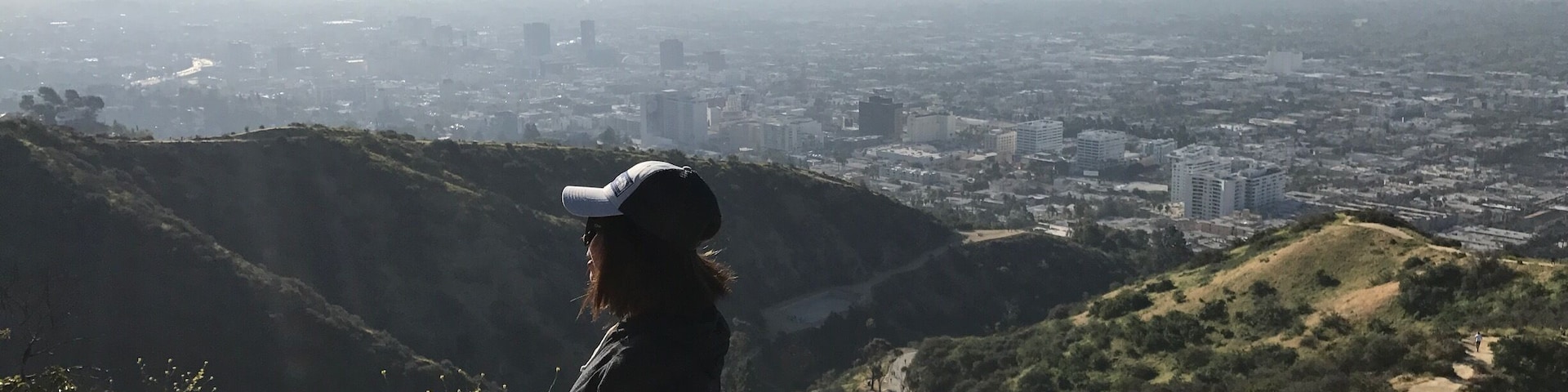 Overlooking it's of LA
