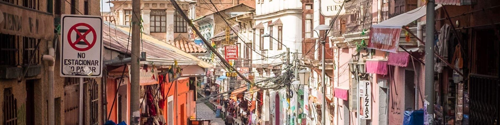 La Paz has a many streets that are worth exploring if only to witness the day to day life of the people.