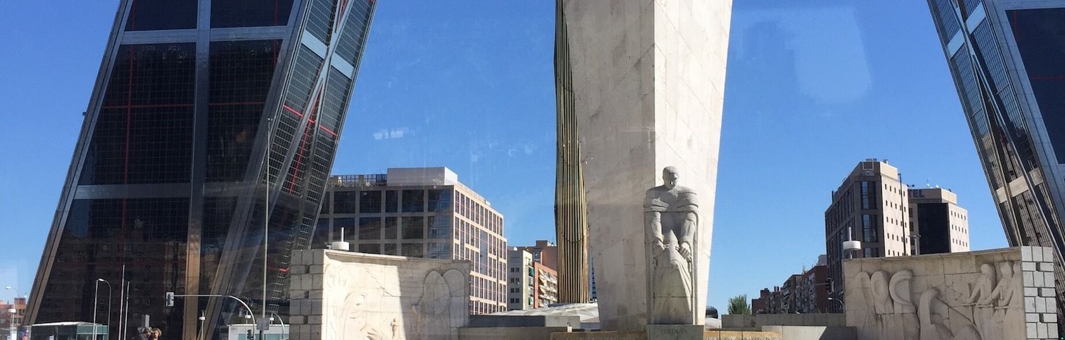 Beautiful summer day in Madrid