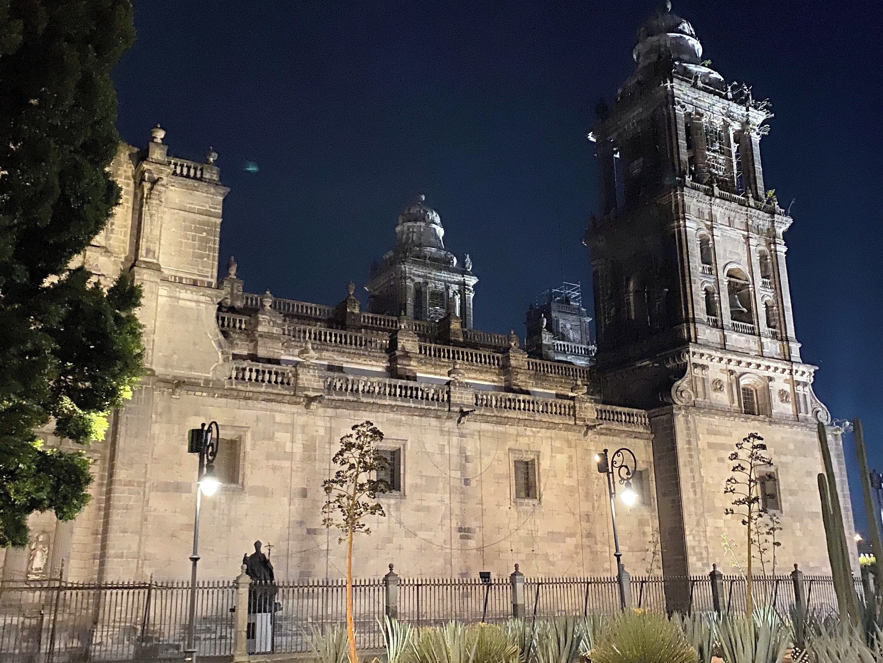 Zocalo History Zocalo At Night UNT Digital Library