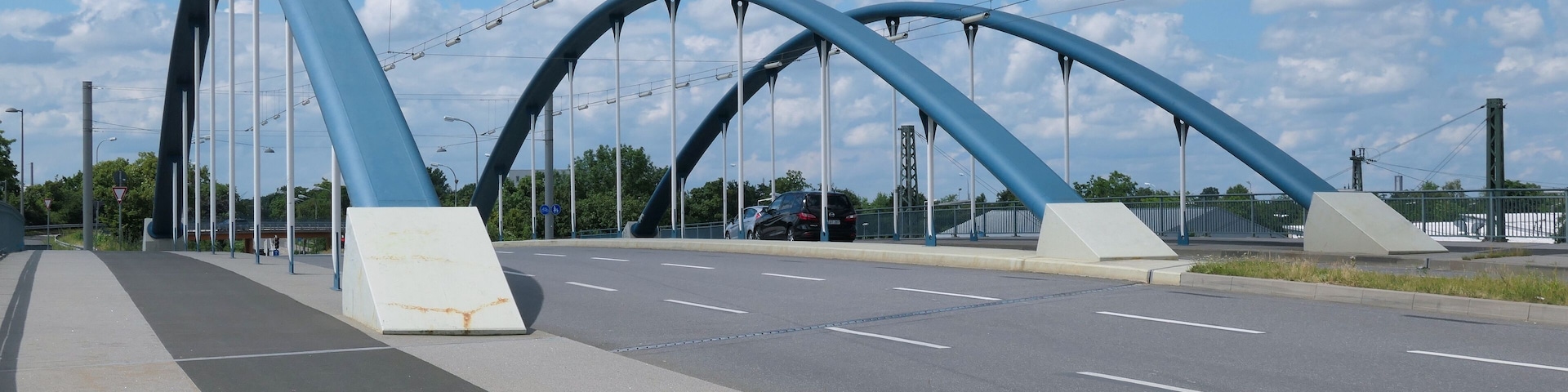 Walter Pahl Bridge, Mannheim (Germany)