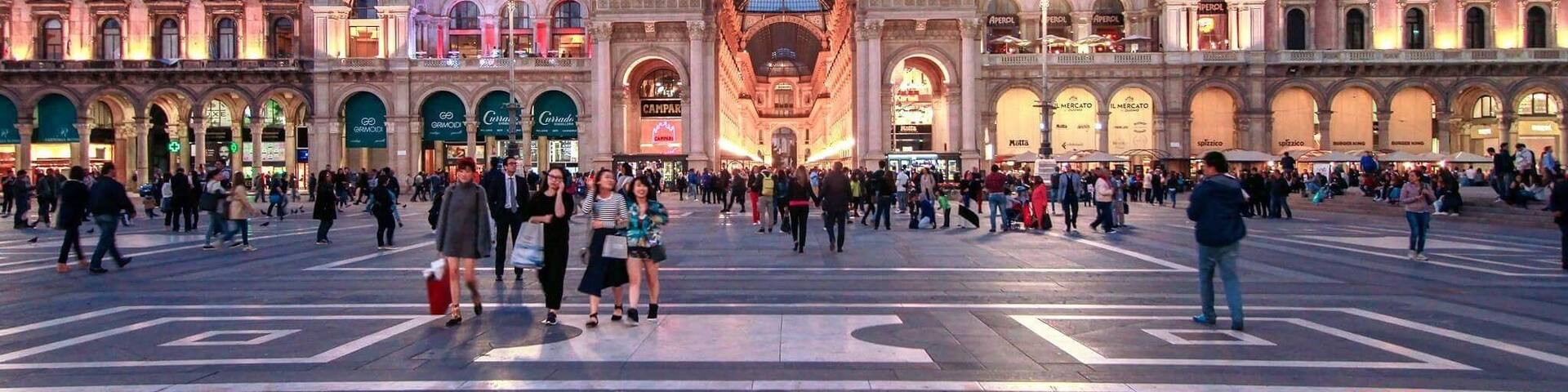 Welcome to the world's oldest shopping mall. The Galleria Vittorio Emanuele II is a great place to do some shopping or just have a coffee while you watch all the people pass by.
#color #sunset #Milan #italy #travel #shopping #architecture #landmark