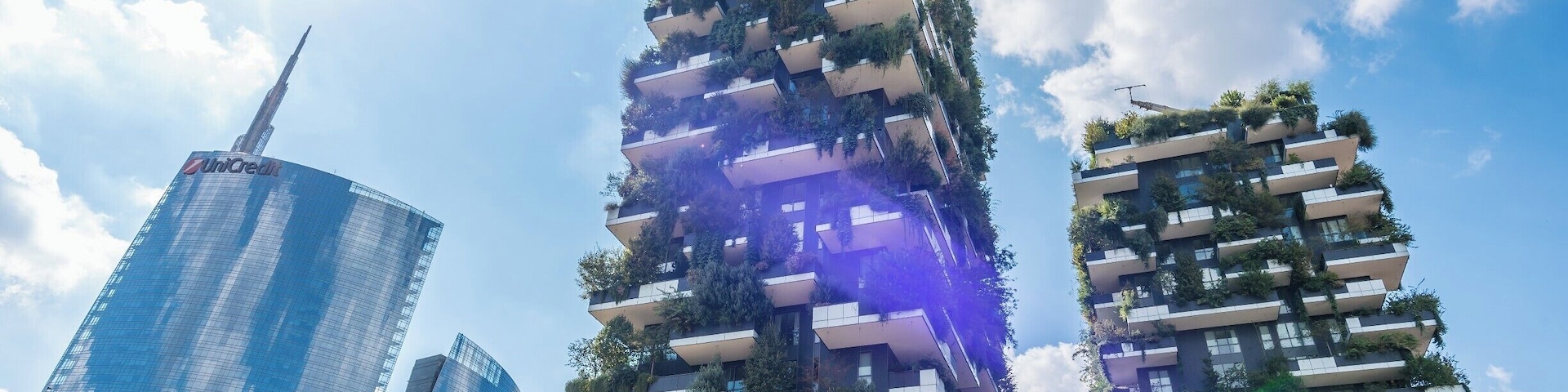 Vertical Forest, eco-friendly residential skyscraper in the Porta Nuova, Milan. The picture was taken in the middle of a sunny day.
#UrbanJungle