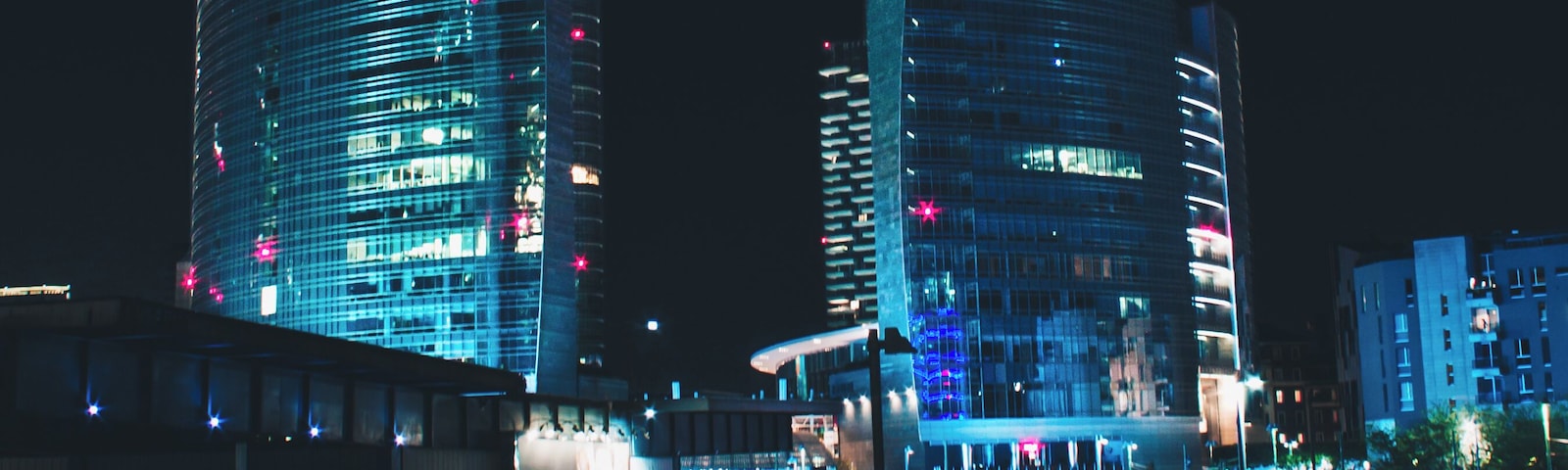 Near Garibaldi station there's a footbridge from where you can take a picture of lights of the new skyline of Milan #LifeAtExpedia