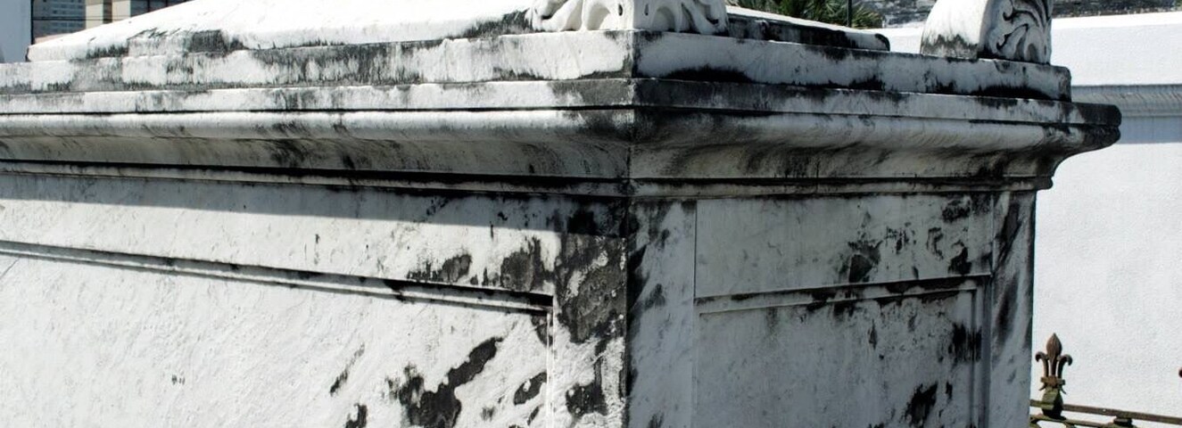 It is customary for entire families to be buried in the same tomb. It is law that you must wait at least 1 year and 1 day before placing another body in a family tomb. They want to ensure it remains sealed and goes through an entire hot summer before reopening. (Yikes.)
#InStone #NOLA