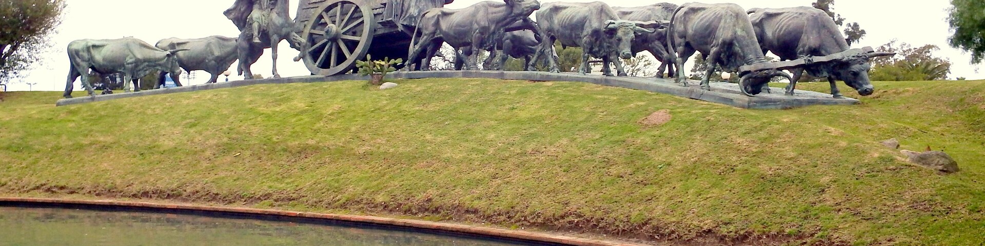 Monumento em Montevideo, Uruguai.Localizado no Parque Batle, próximo ao Estádio Centenário.