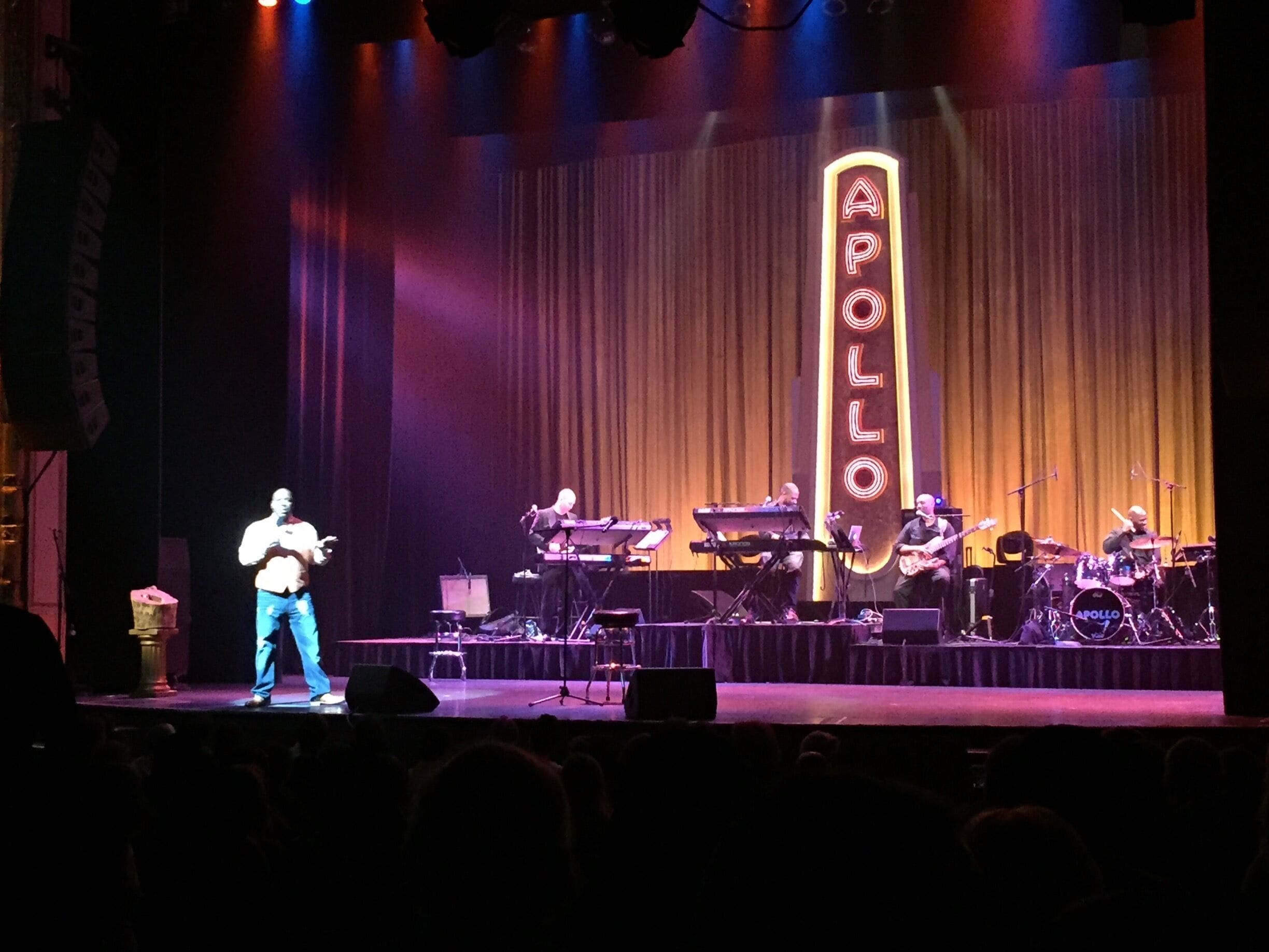 Amateur Night at The Apollo Theater was so much fun. Smiled, danced, laughed and BOOED! Don't miss this!