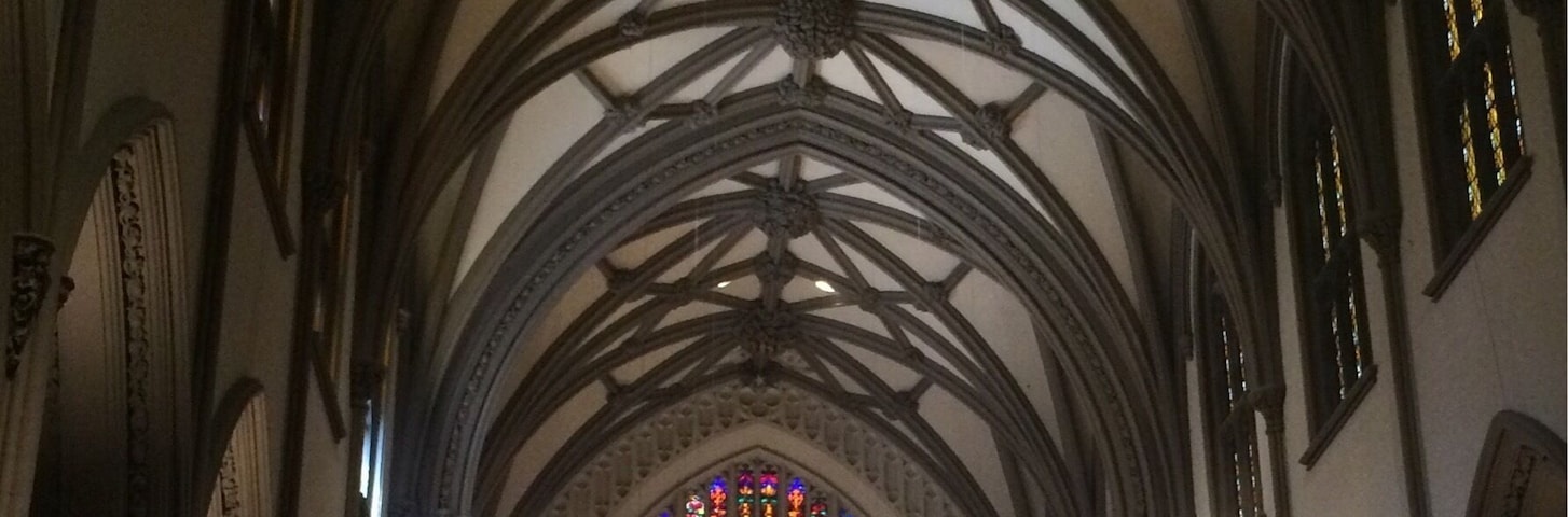 Beautiful stained glass window