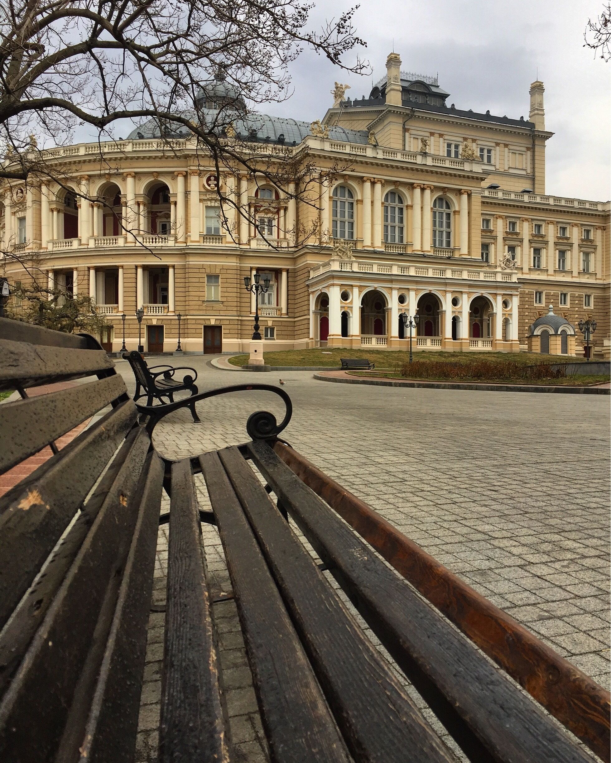 Get there early on a Saturday morning to take a photo without people.