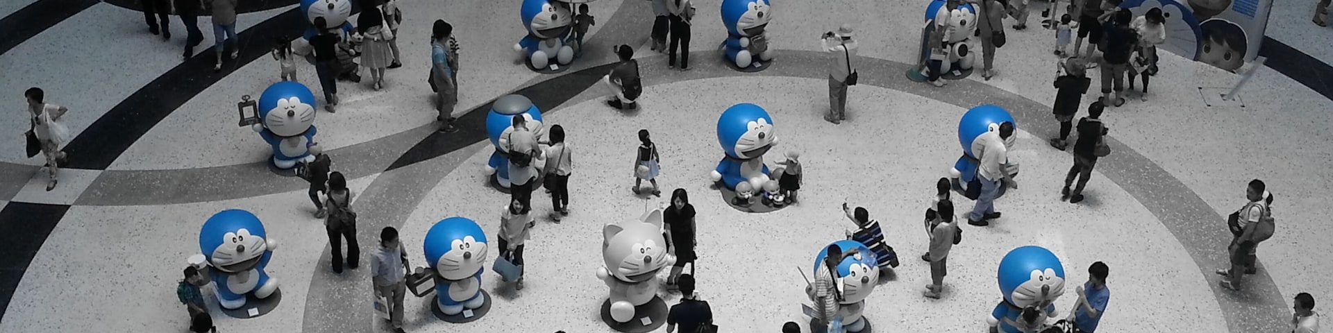 Doremon exhibit a couple of years back.