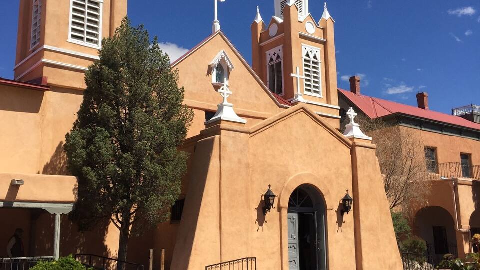 San Felipe de Neri church is on the register of state and national historic places, continuously serving as a house of prayer since 1793.