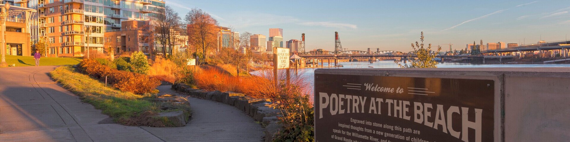 For now the Southern terminus of the Waterfront walkway in Portland. Always a lovely and photogenic experience.
#Hometown #Oregon #Portland #poetsbeach