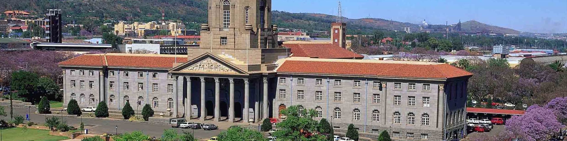 Pretoria featuring heritage architecture, a city and a square or plaza