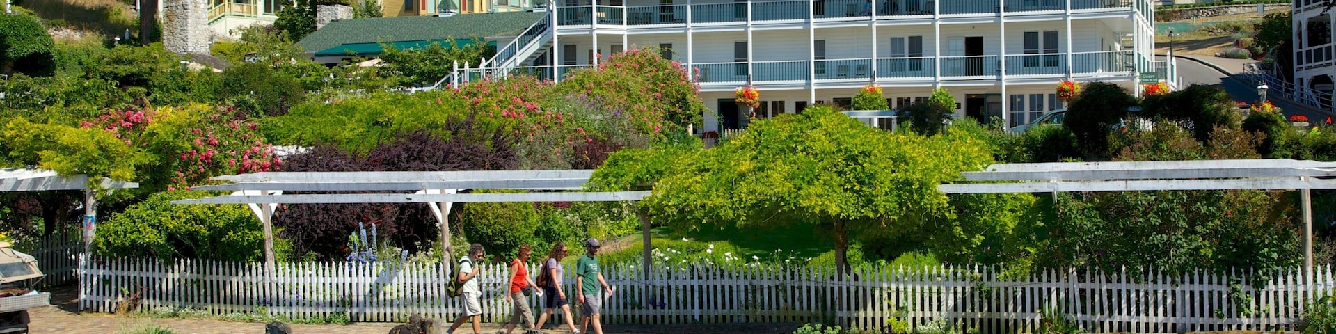 San Juan Island featuring a lake or waterhole, a coastal town and a hotel