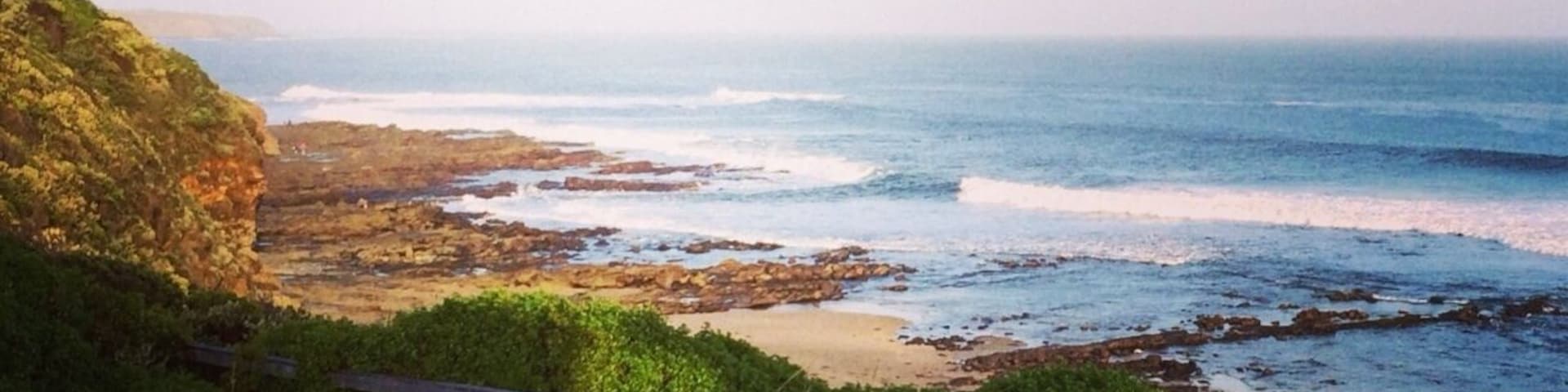 Wedding reception view at Surf Beach, Cape Paterson. #beach #weddingweekend
