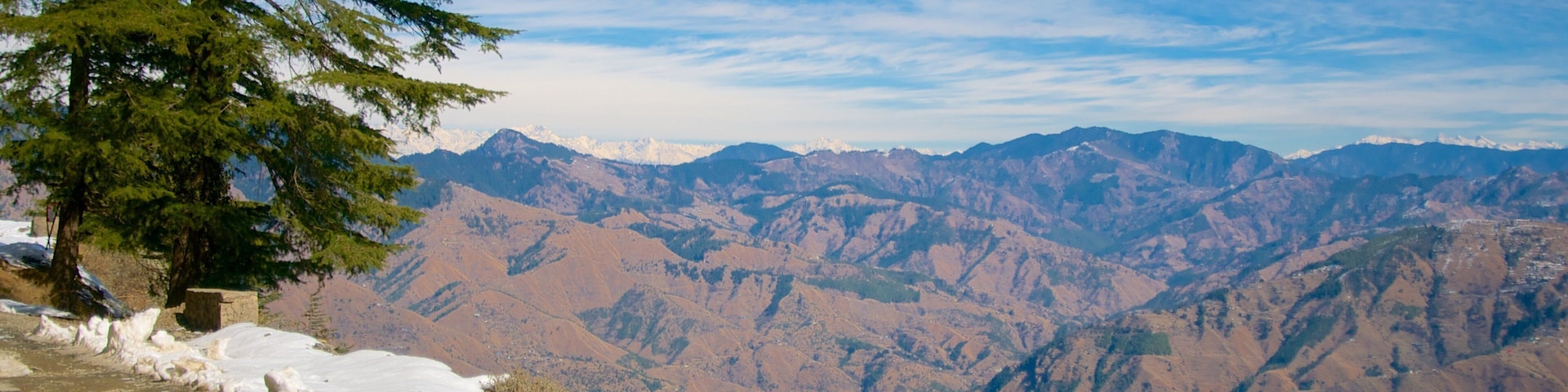 Shimla mostrando montanhas