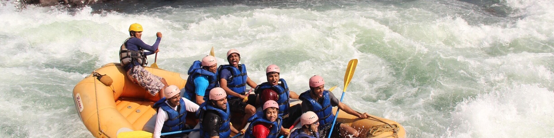 White water river rafting at #dandeli had an awesome experience