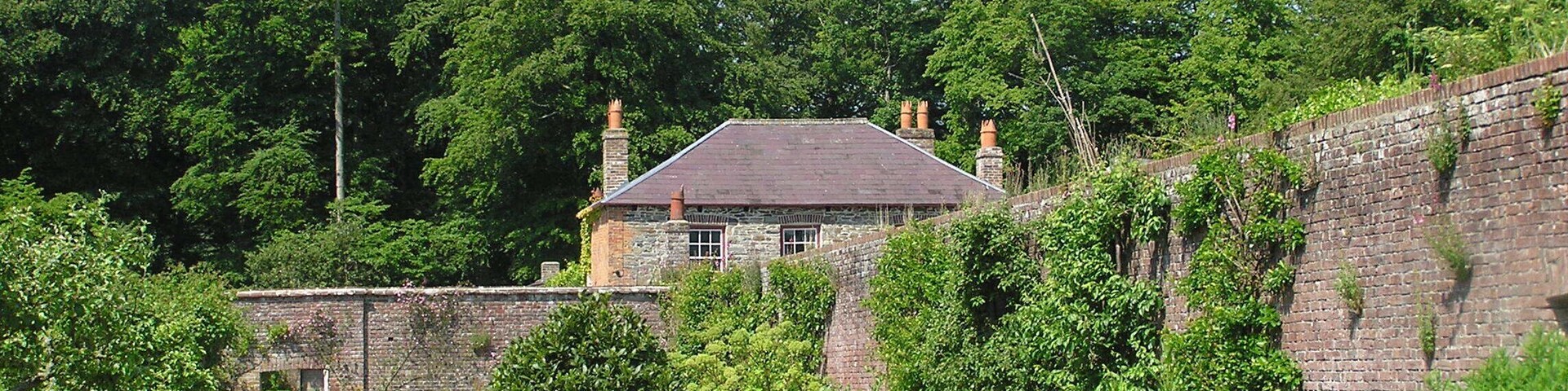 The Walled Gardens - LLanerchaeron - June 2006
