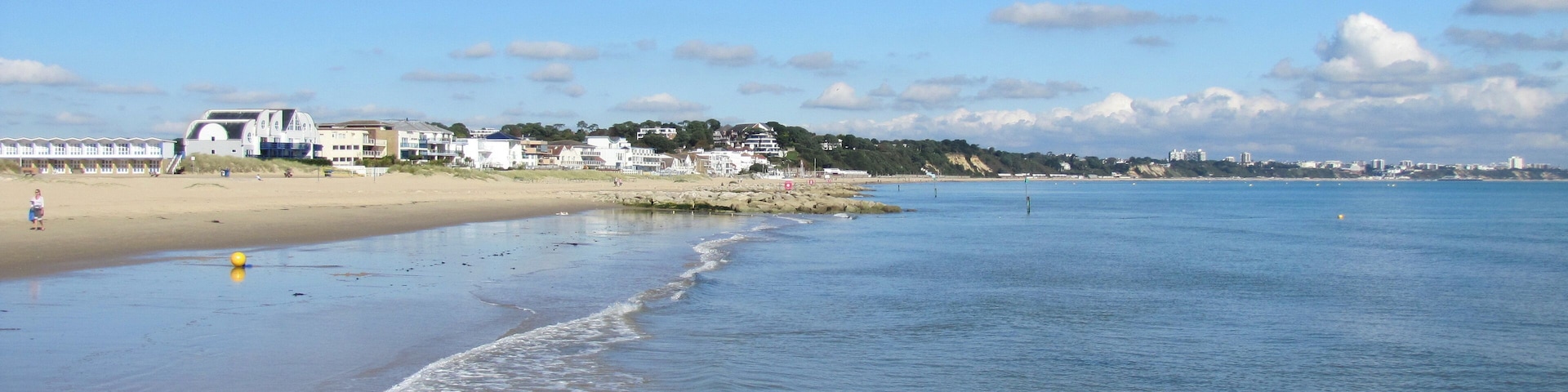 Sandbanks Beach, Poole, Dorset, England