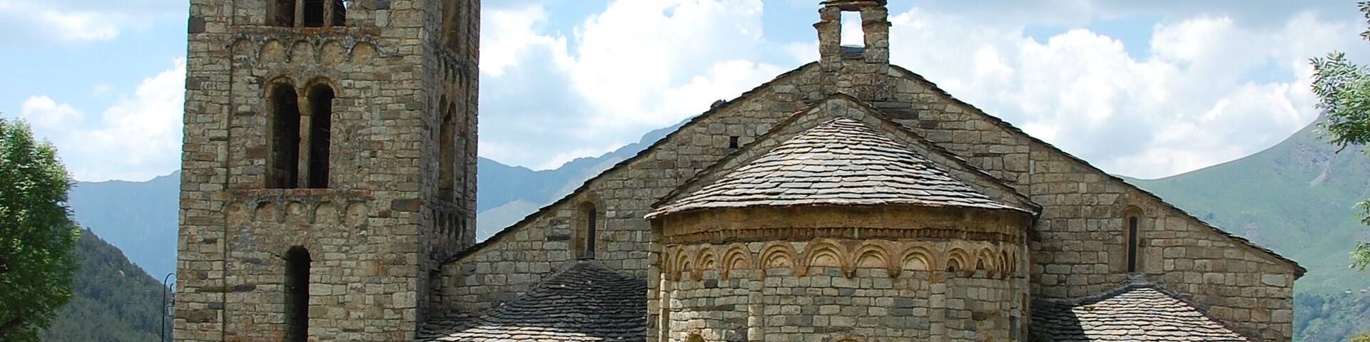 the church of sant climent de taull, val de boi