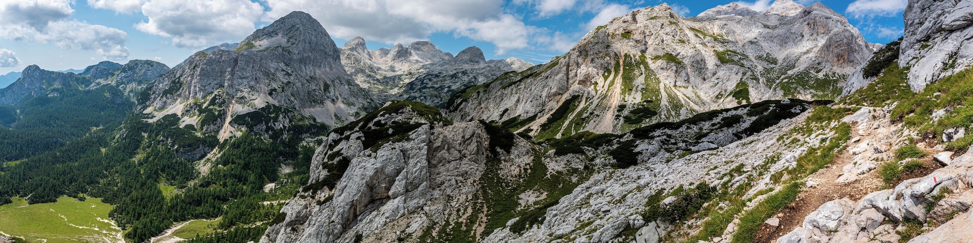 Somewhere on the trail to Triglav.