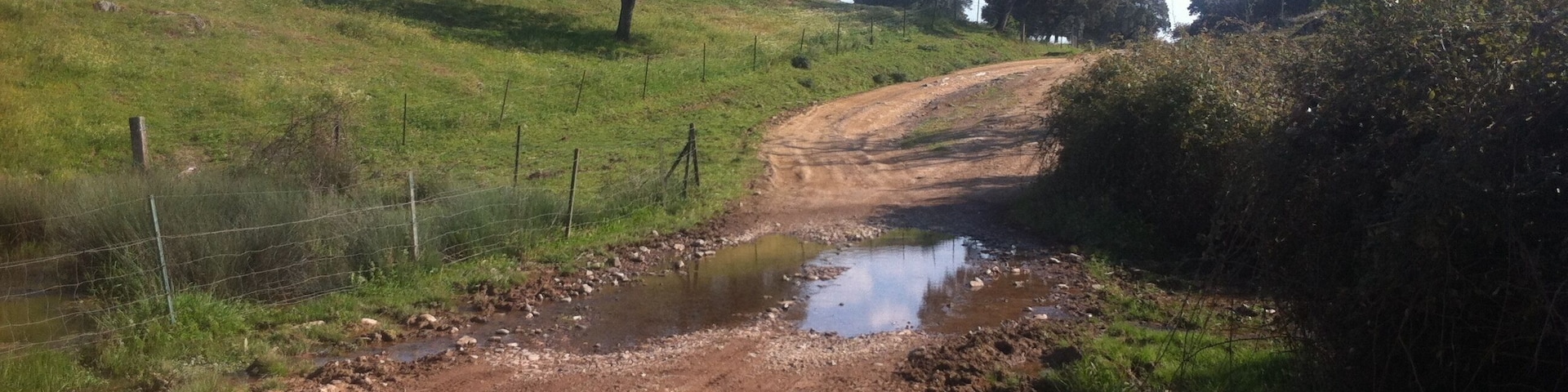 Caminho Barragem das Russianas