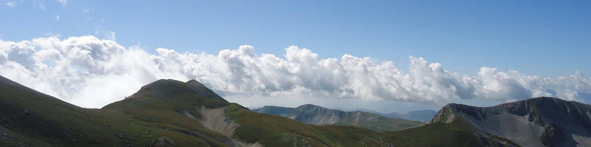 Vista sulle vallate sottostanti