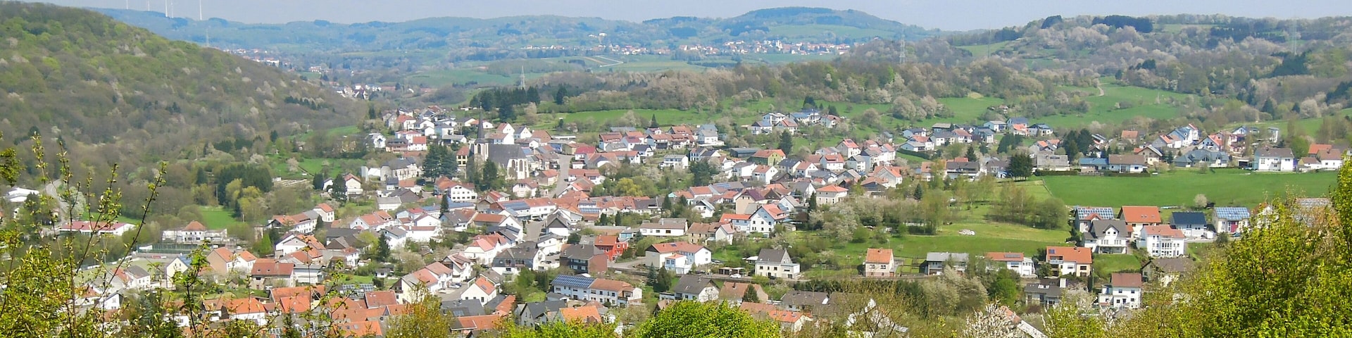 Blick vom Erzgräberweg auf Michelbach