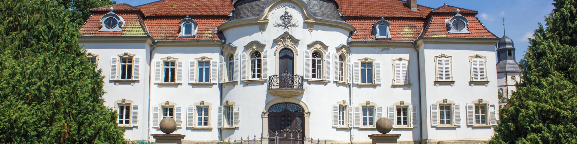 Weißes Schloss (White castle) in Jagsthausen