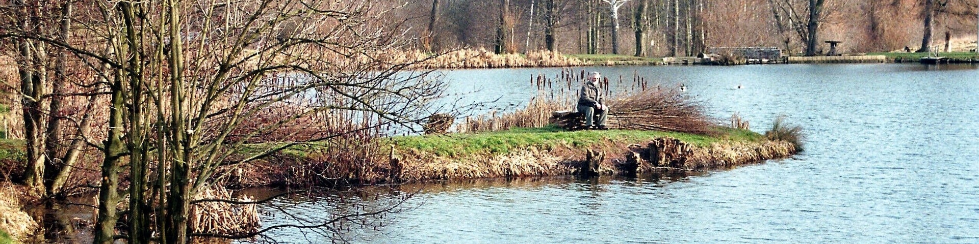 Walbeck (Hettstedt), pond at the Planteur house