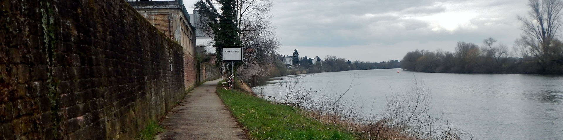 Ausblick vom 366 km langen Neckartalradweg