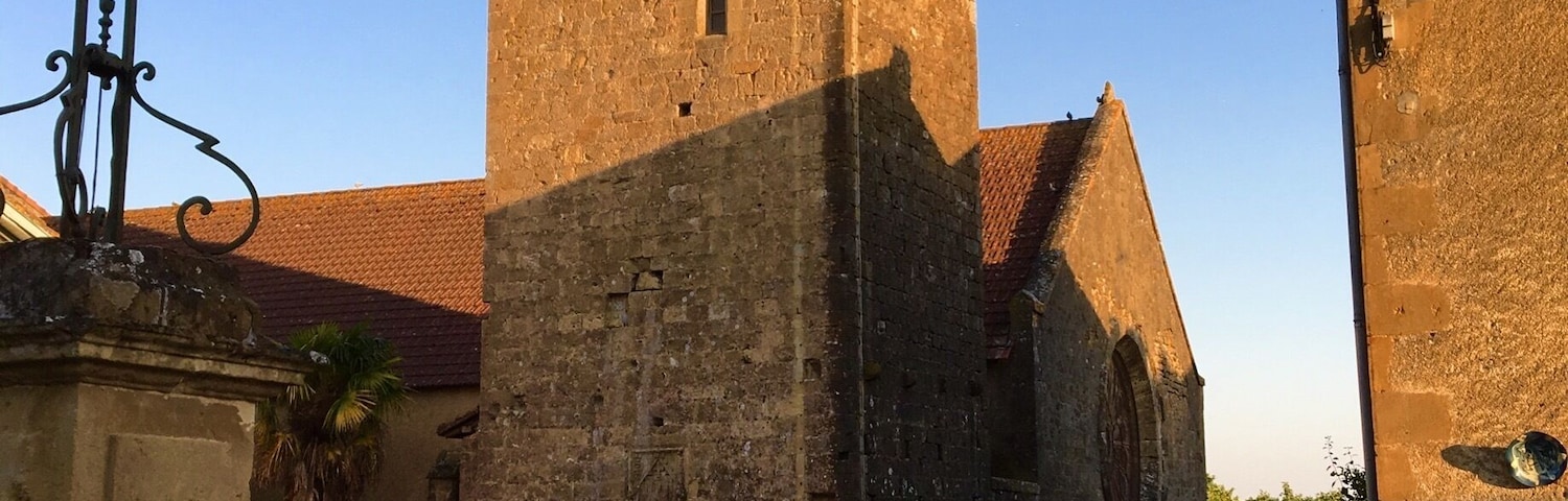 One of many beautiful towns in South of France.