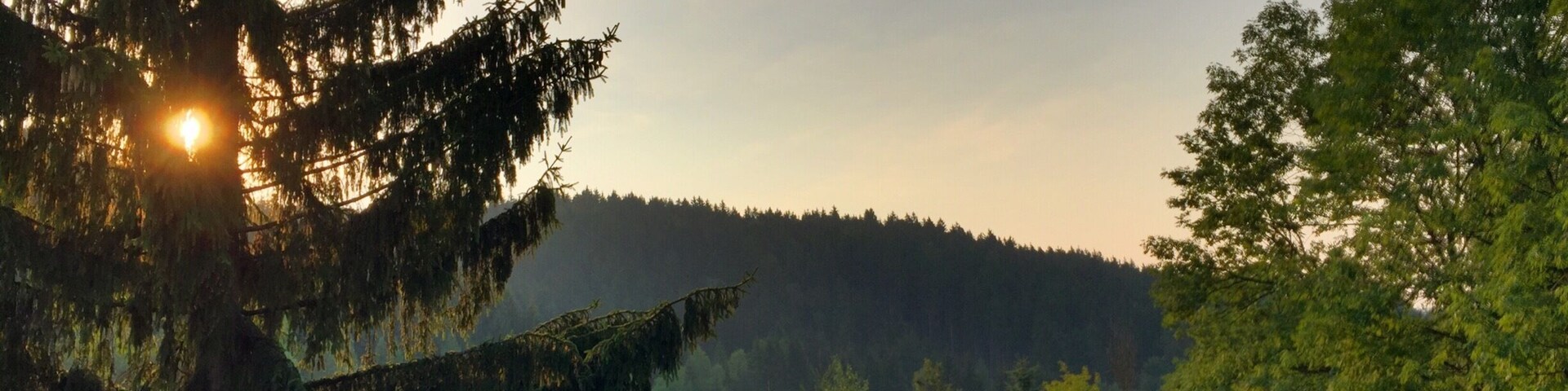 This photo was taken at Chata Muhu in the northern mountains of the Czech Republic at sunrise. 
#BestOf5