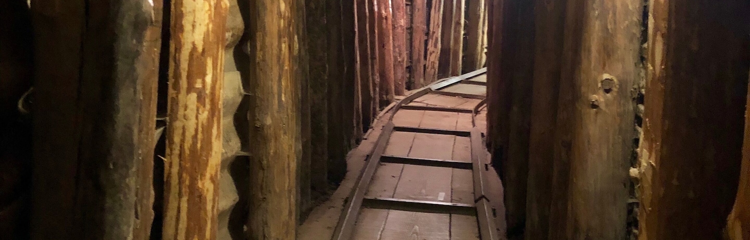 The short 25m underground tunnel open for public now