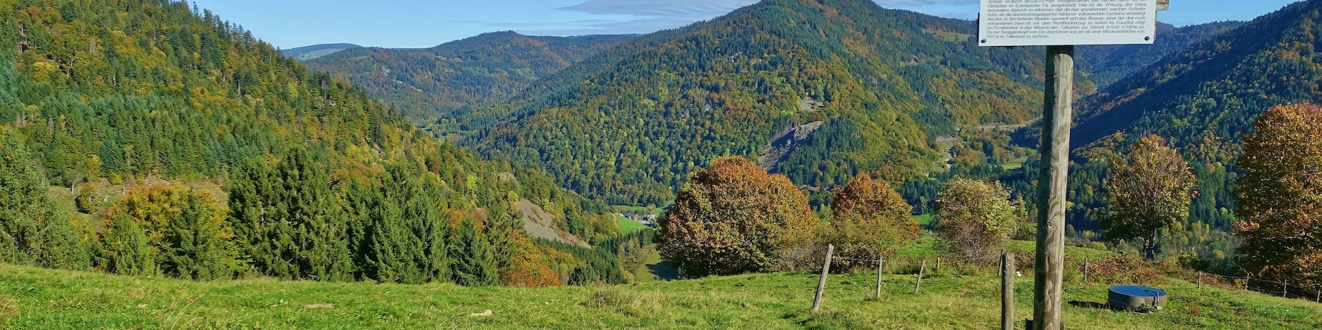 Im Naturschutzgebiet Gletscherkessel Präg