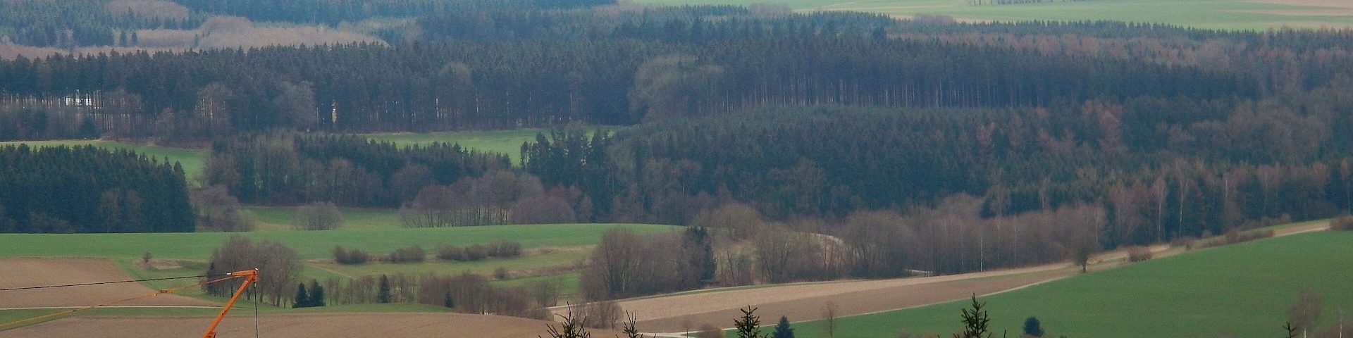 Ausblick vom heiligen Berg Oberschwabens, dem Berg Bussen