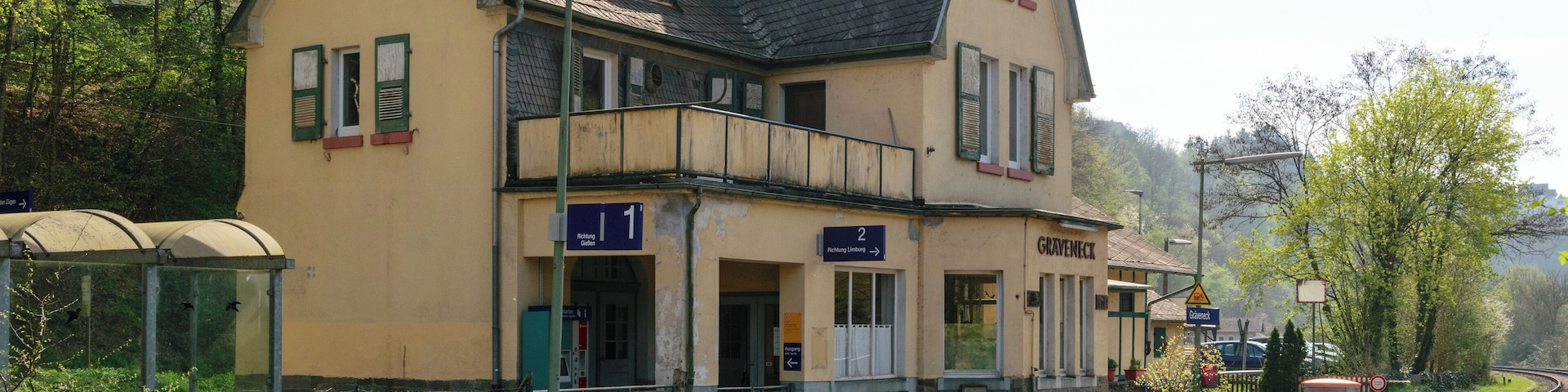 Der Bahnhof in Gräveneck