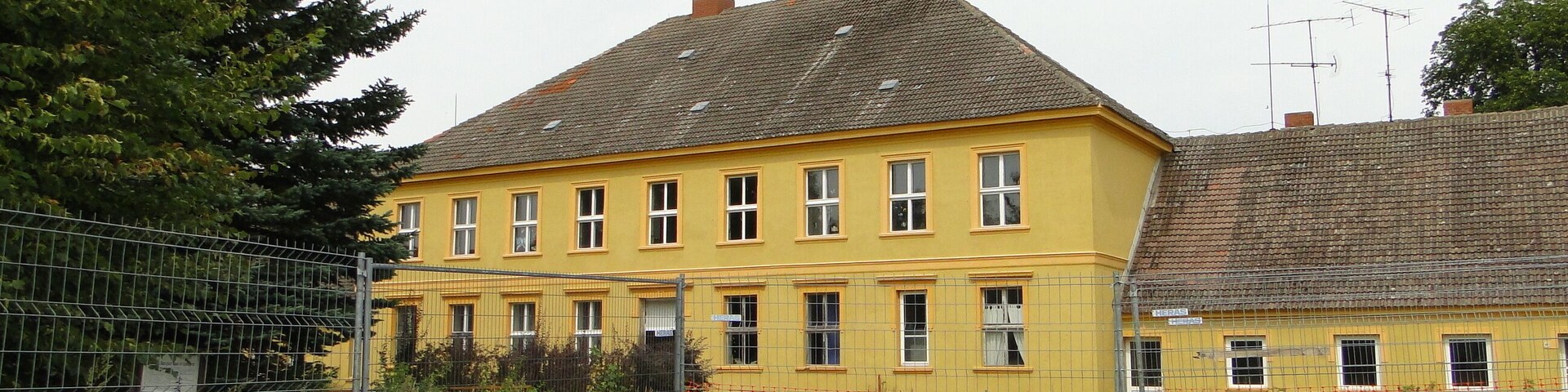 Former manor house in Eichhorst, district Mecklenburgische Seenplatte, Mecklenburg-Vorpommern, Germany