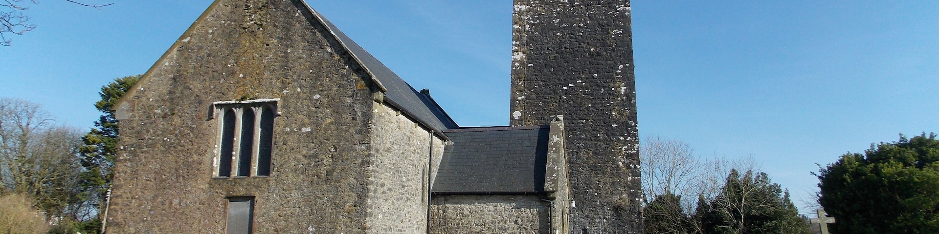 Beautiful old church in St Florence, Pembrokeshire, Wales