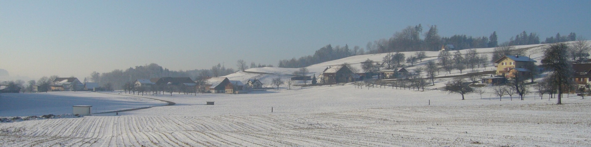 Blick von Osten Richtung Hinterhalingen.