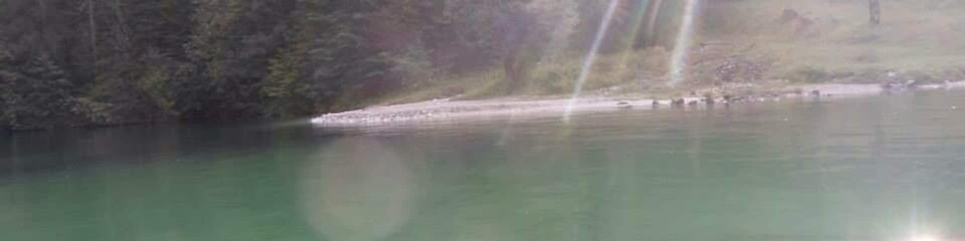 Konigsee on the water