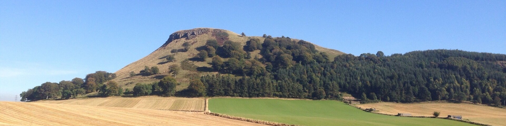 Benarty Hill in the sunshine