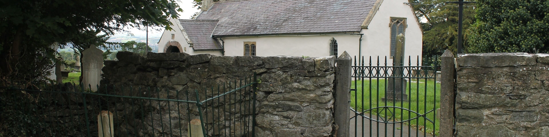 Church of St Cwyfan, Llangwyfan near Llandyrnog, Denbighshire, Wales. Grade: II* Date Listed: 19 July 1966 Cadw Building ID: 749