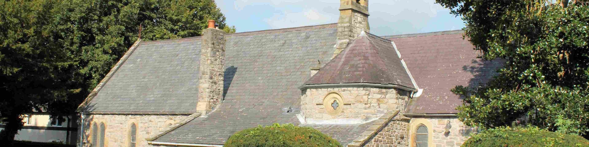 St David's Church, Froncysyllte, Wrexham. Grde II Listed.