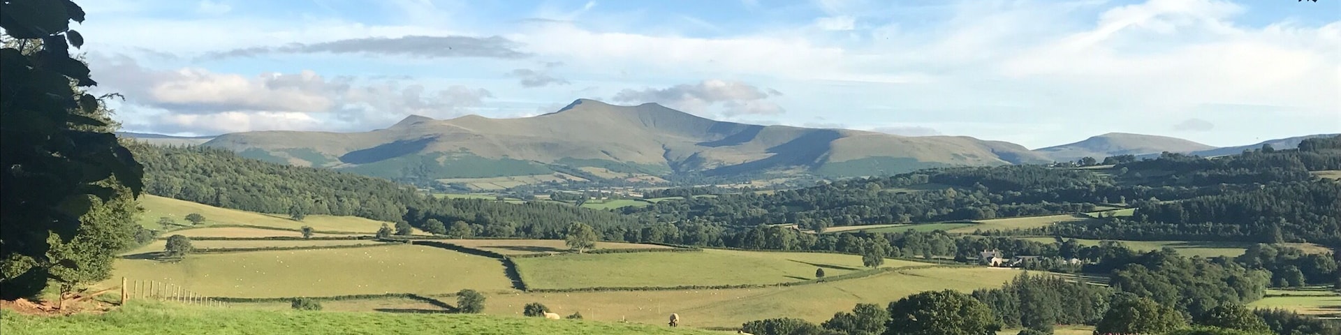 This is right on my doorstep-a beautiful long walk with my dog overlooking the Beacons! #TakeAHike