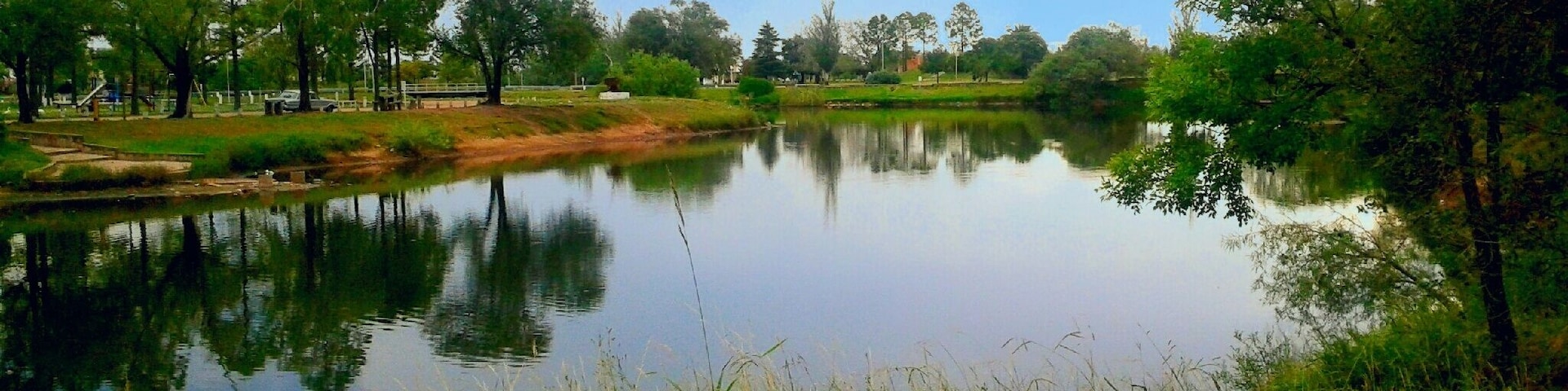 Bonito Lago en la localidad de Marcos Juárez, provincia de Córdoba.