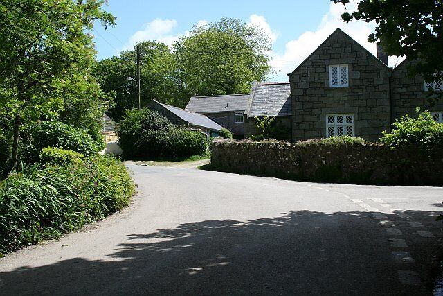 Stennack. Stennack is a hamlet in a wooded valley on the western edge of Troon.